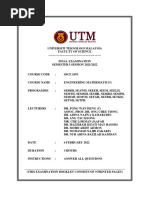 Hannah Kettle 3H Predicted Paper | PDF | Quadratic Equation | Mathematics