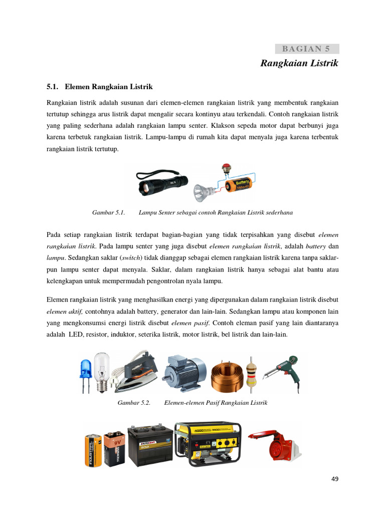 Section 7 Rangkaian Listrik | PDF