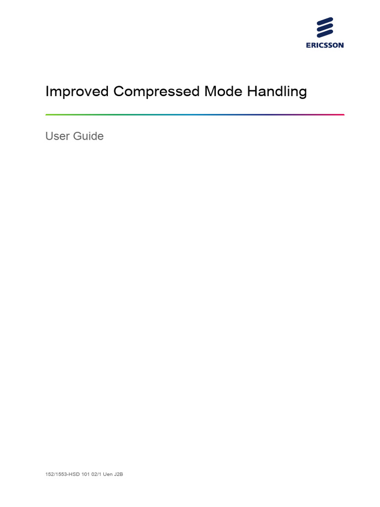 Improved Compressed Mode Handling | PDF | Information And ...