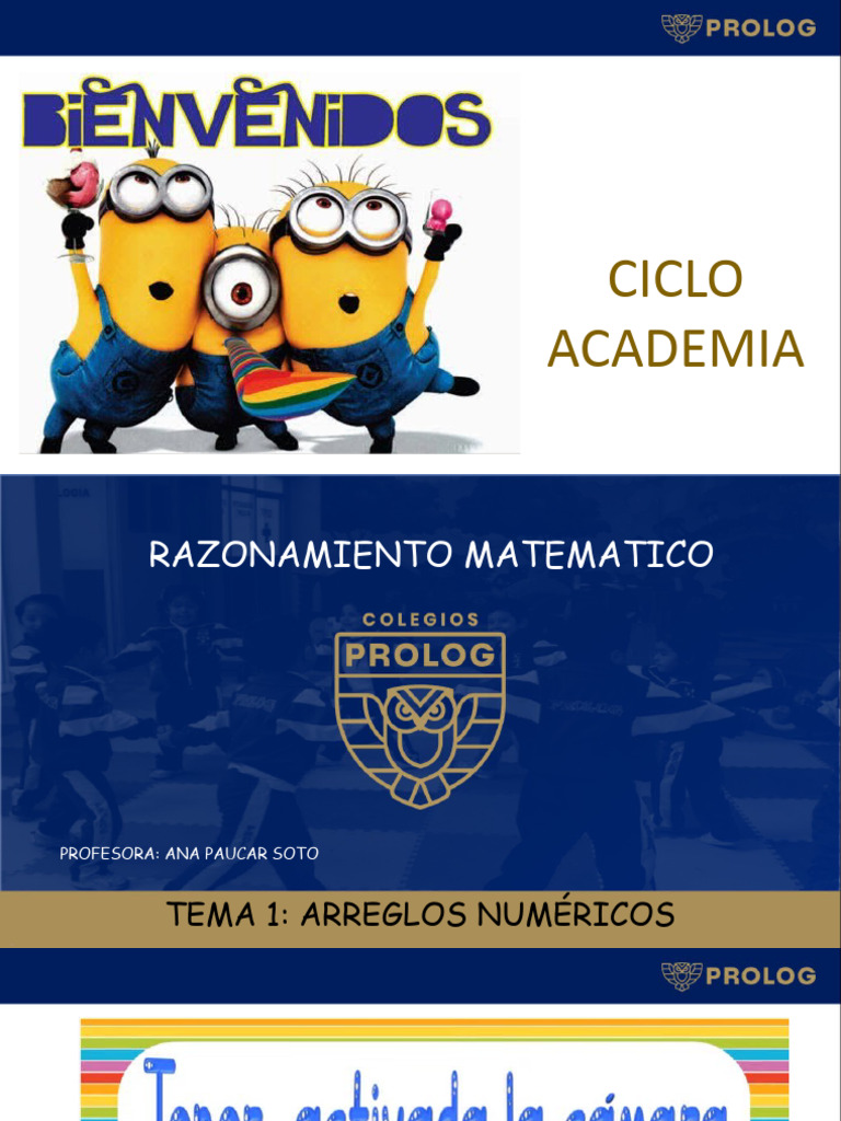 Tema 1-Arreglos Numericos | PDF | Ciencia y matemáticas