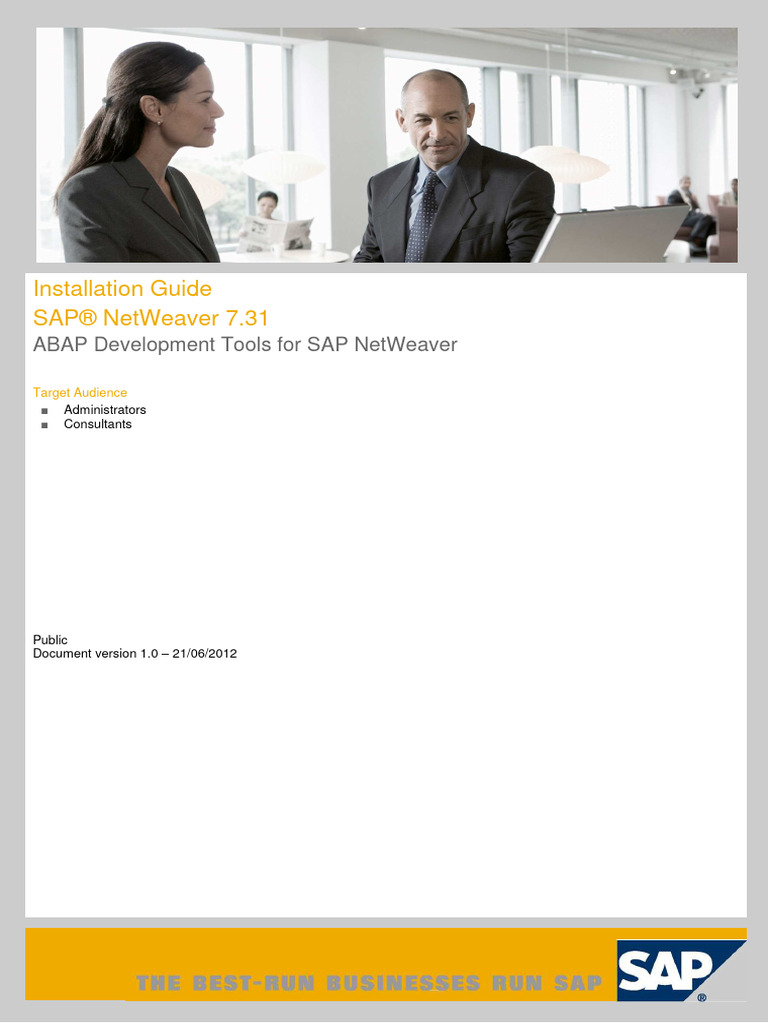 ABAP_Development_Tools_731_installation_guide | PDF | License | Eclipse ...