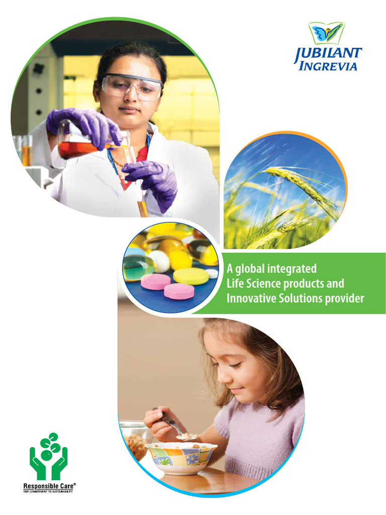 Jubilant Ingrevia Company Overview | PDF | Supply Chain | Climate Change