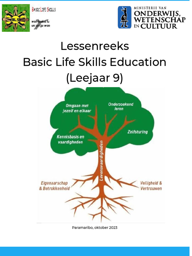 Basic Life Skills Education Leerjaar 9 Final | PDF Basic Life Skills Education Leerjaar 9 Final | PDF