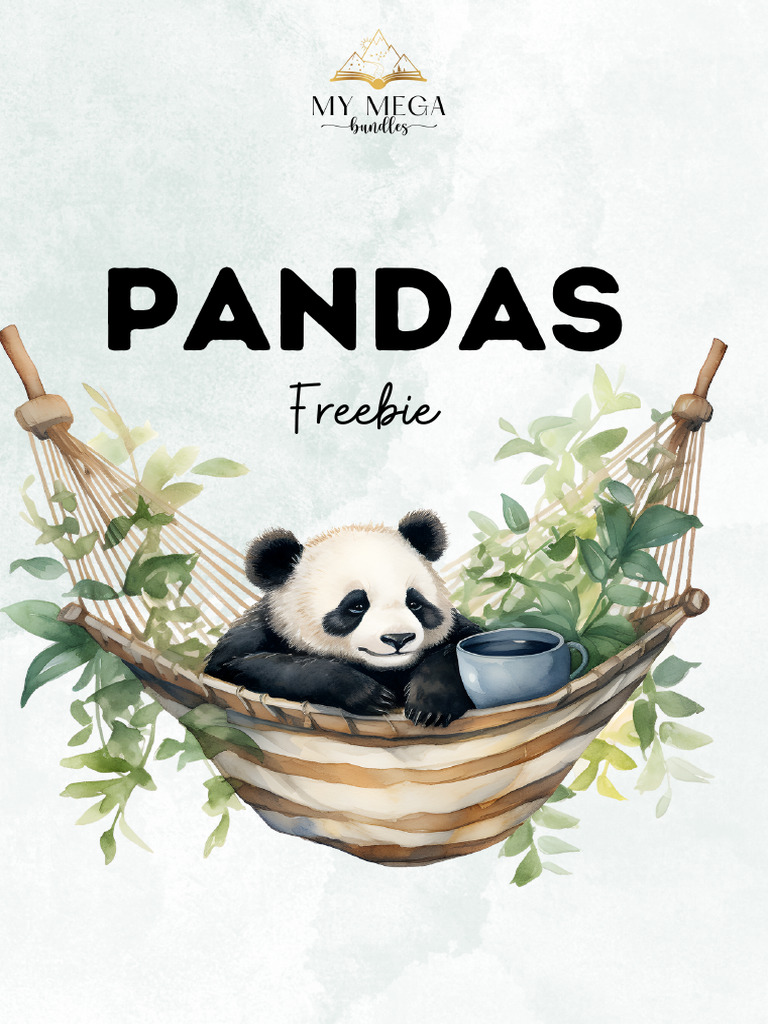 Pandas - Freebie | PDF | Giant Panda | Bears