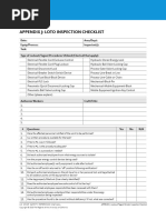 Genie 25S 35S Inspection Checklist | PDF