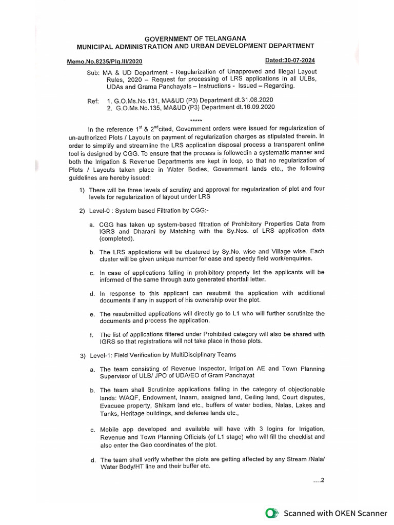 LRS Instructions 1 | PDF