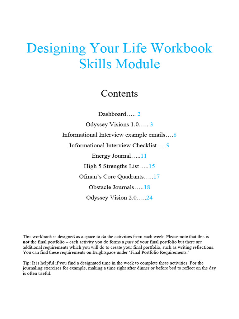 DYL Workbook Skills Module1 | PDF | Feeling | Thought