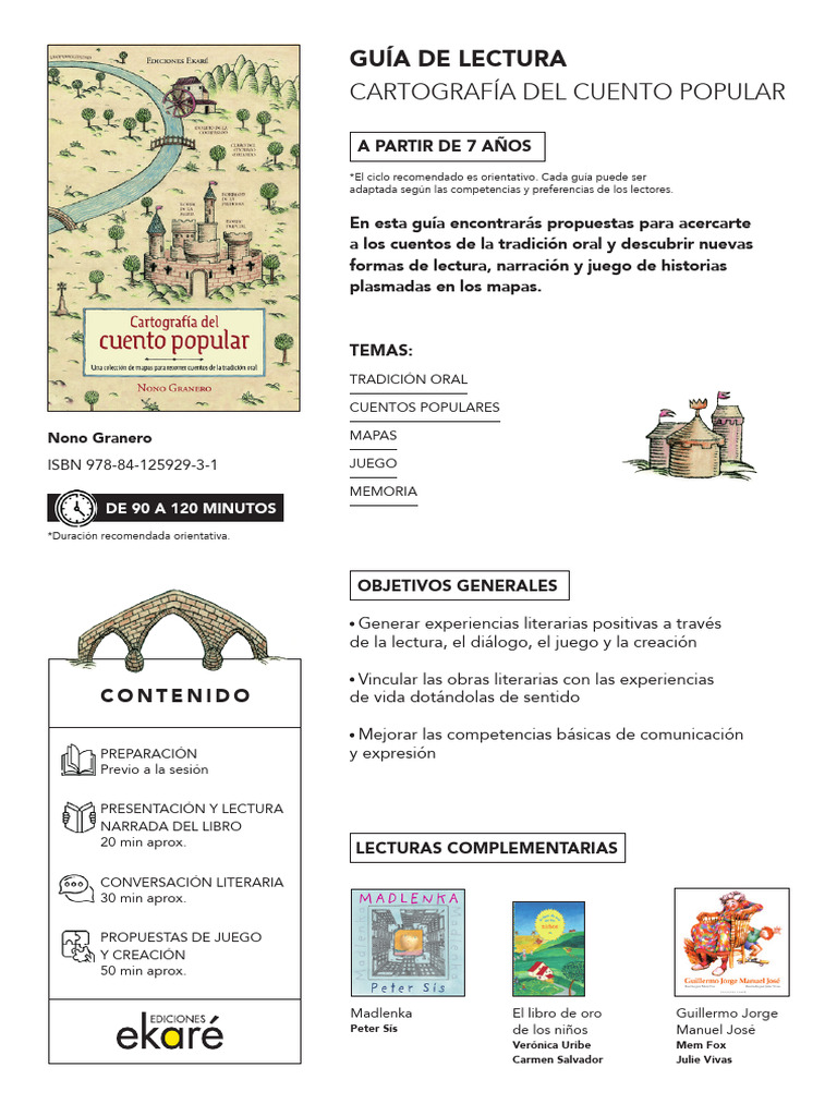Cartografia Del Cuento Popular Guia de Lectura Ekare | PDF | Mediación ...