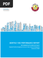 Annual HSE Performance Evaluation Form | PDF | Workplace | Business