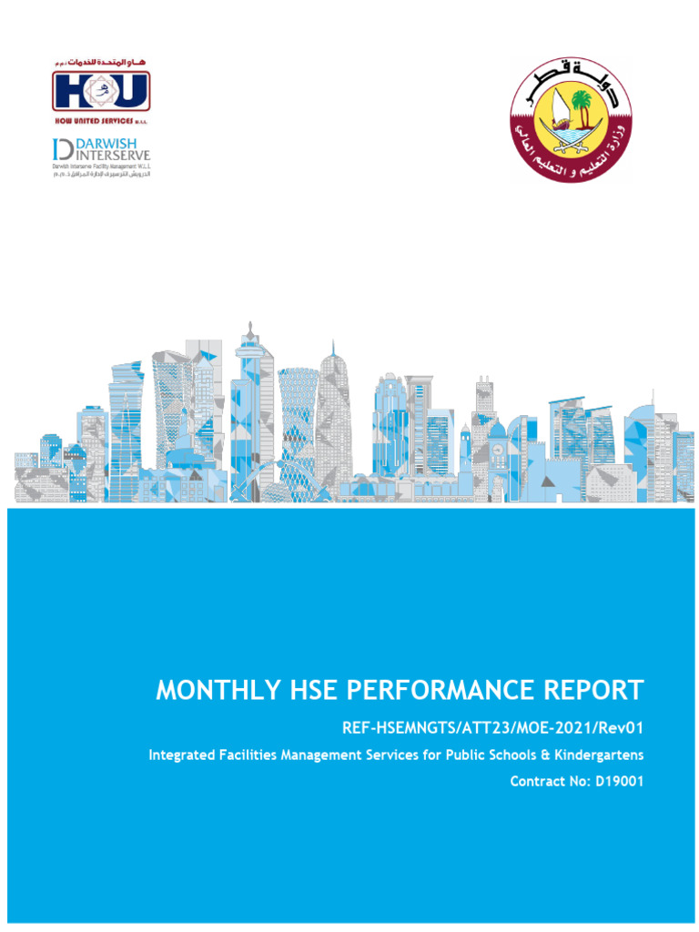 Monthly Performance Report | PDF | Safety