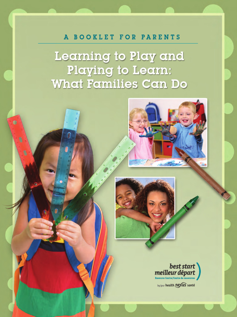 Parent Guide to Child Learning Through Play | PDF | Human Tooth ...