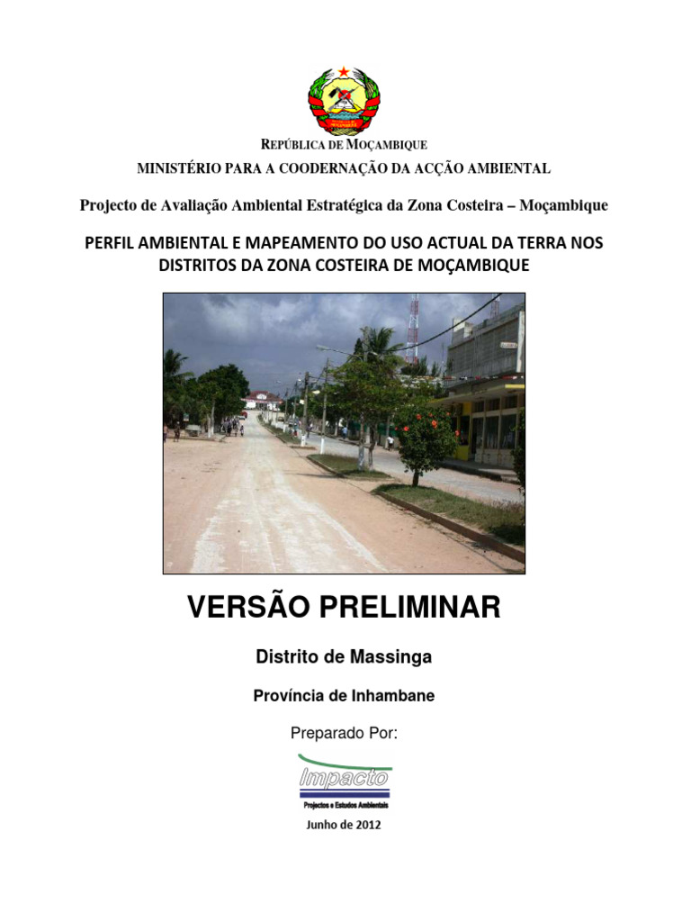 1547463063-Perfil Massinga | PDF | Mangue | Ambiente natural