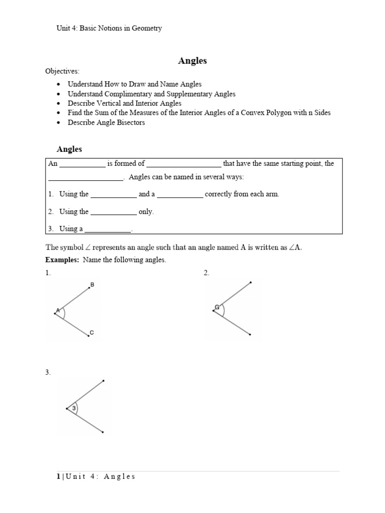 Angles Accessible llYKld2 | PDF | Angle | Line (Geometry)