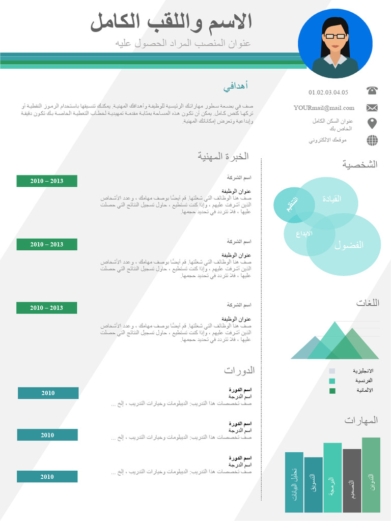 06 CV Arabic | PDF