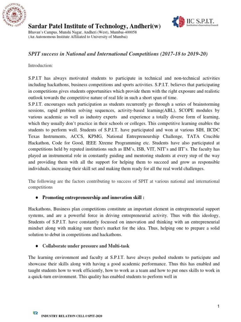 Ir Iic 2017 2020 | PDF | Business | Art