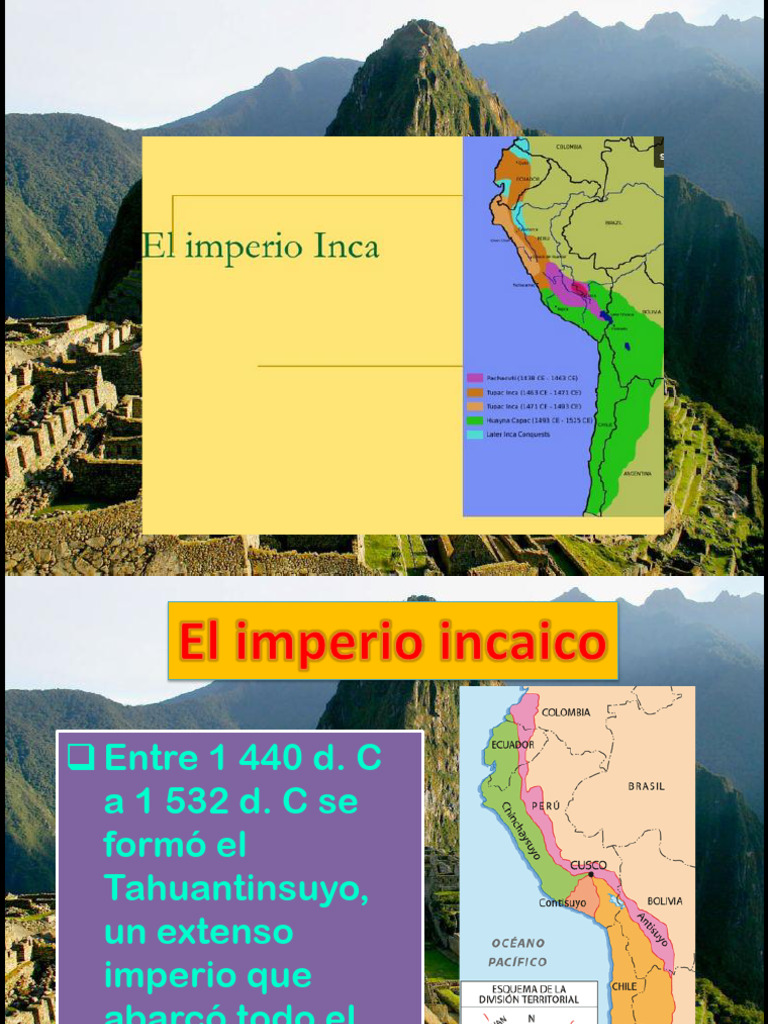 Imperio Del Tahuantinsuyo. Organización Política, Social y Economica ...