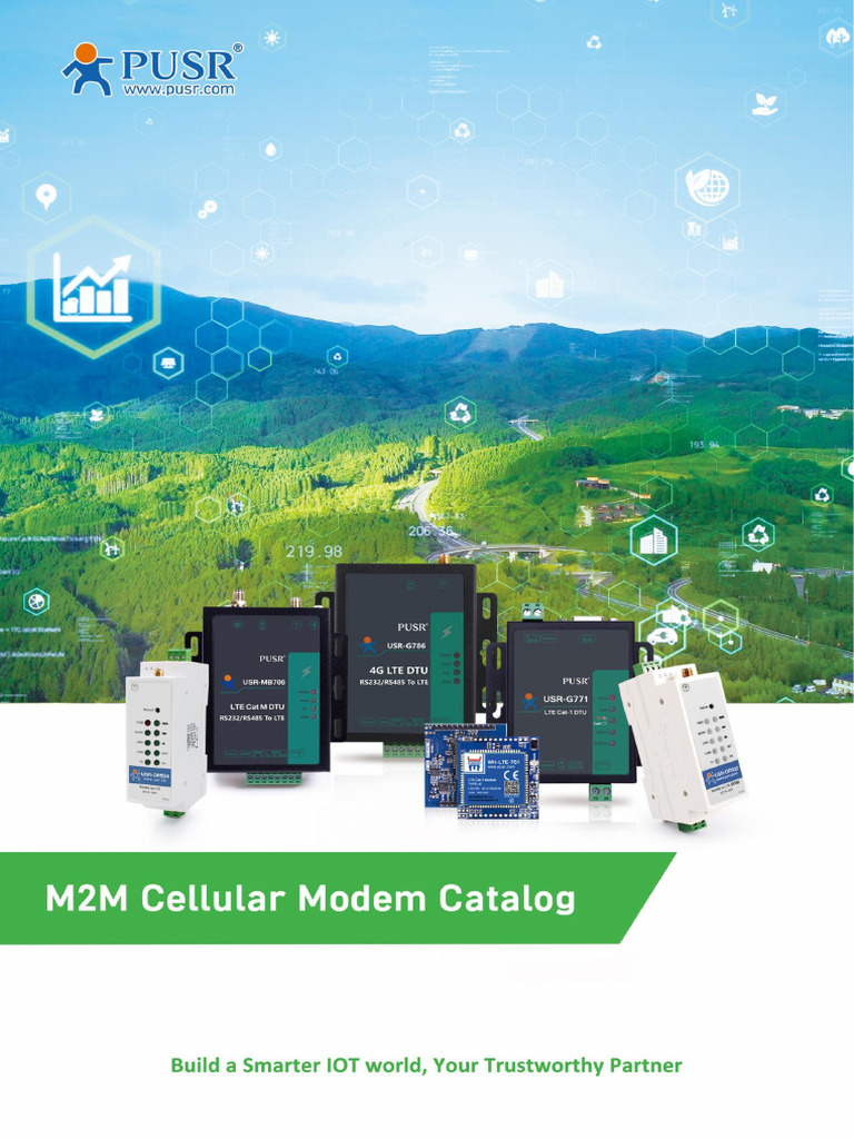 [Products-Catalog]-M2M-Cellular-Modem_1687230153 | PDF | General Packet ...