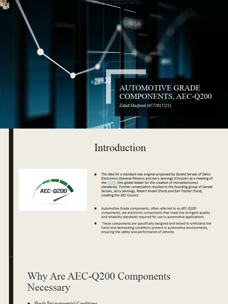 Automotive Grade Components, AEC-Q200 | PDF | Reliability Engineering ...
