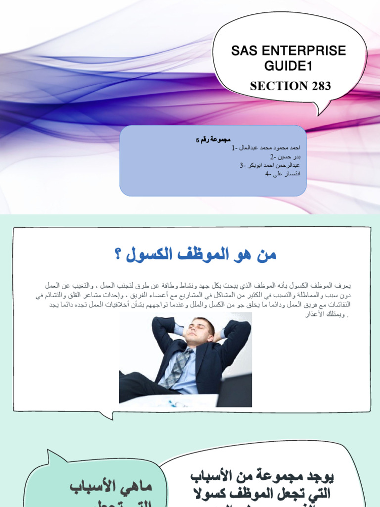 Sas 283 Group 5 | PDF