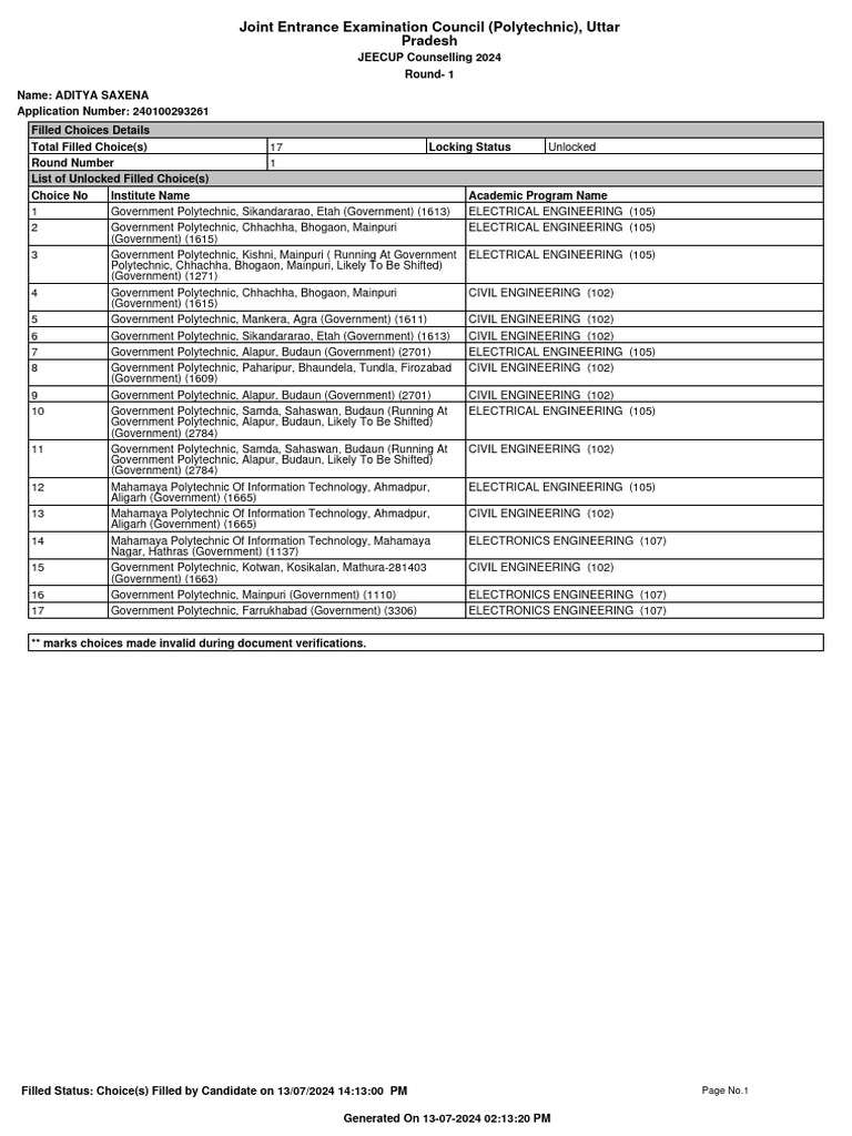 View Unlocked Filled Choices Handler | PDF | Science Education | Computing