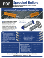 Diseño y Tipos de Sprockets | PDF