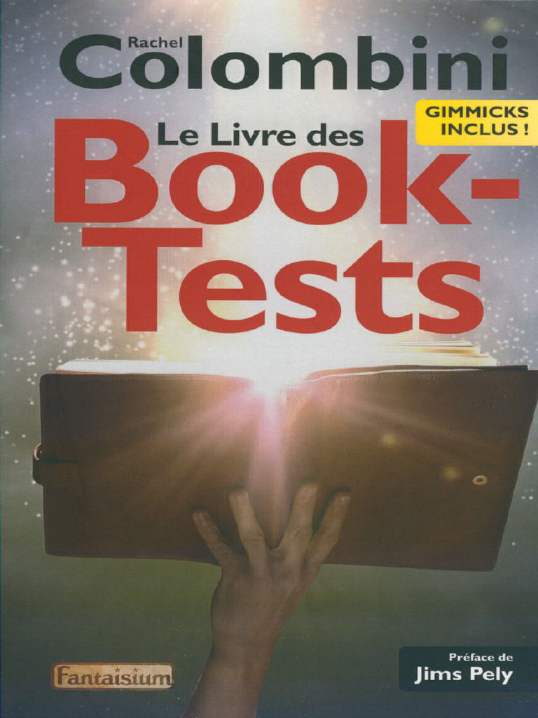 Colombini Rachel - Le livre des BOOK-TESTS - avec les Gimmicks | PDF