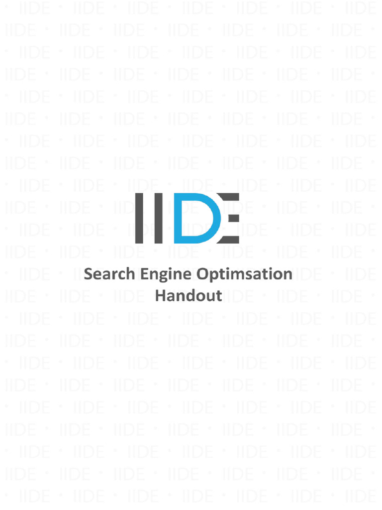 SEO Checklist For Your Website | PDF SEO Checklist For Your Website | PDF