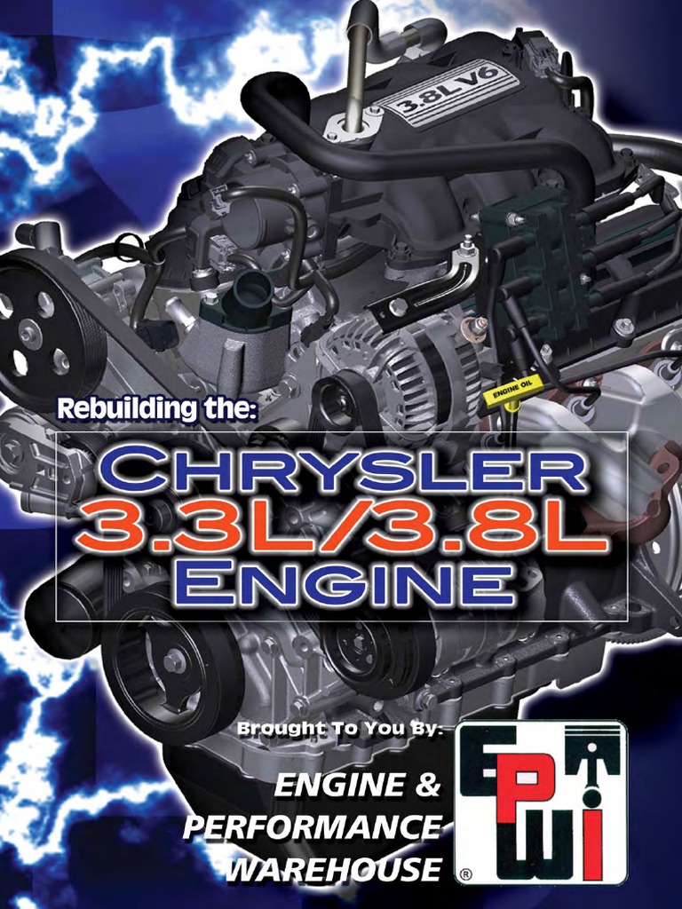 Chrysler 3.3 3.8l Engine | PDF | Piston | Screw