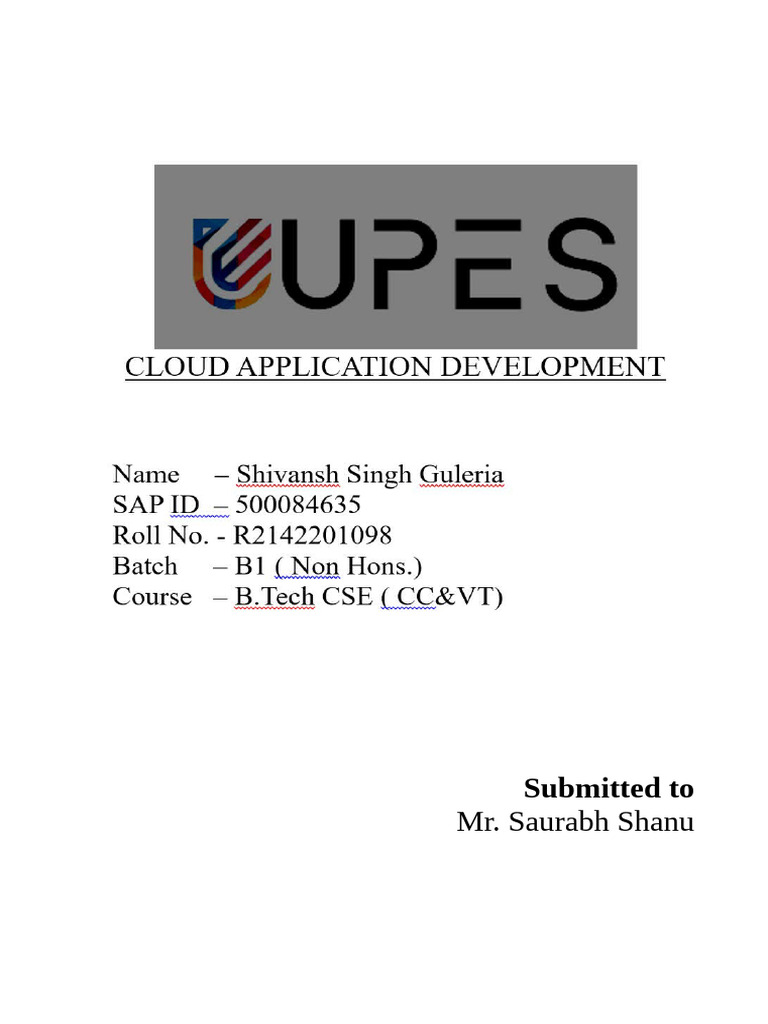 Cad Lab-1 Assignment | PDF