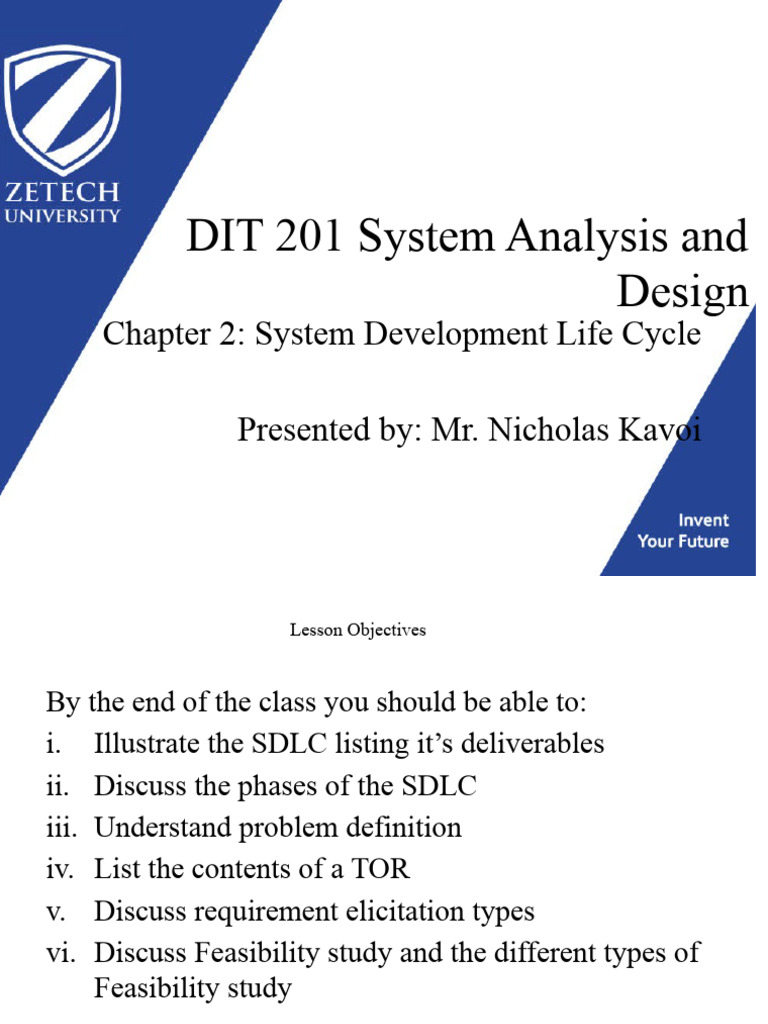 Chapter 2 | PDF | Feasibility Study | Software Development Process