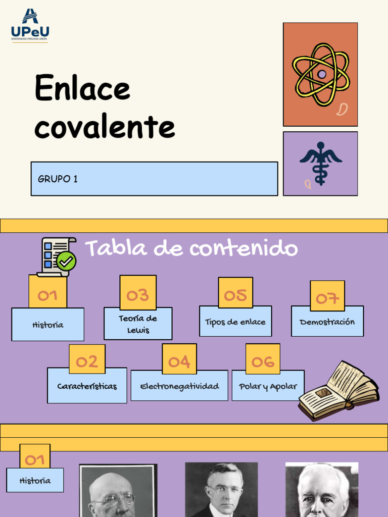 Enlace Covalente-1 | PDF | Enlace químico | Enlace covalente