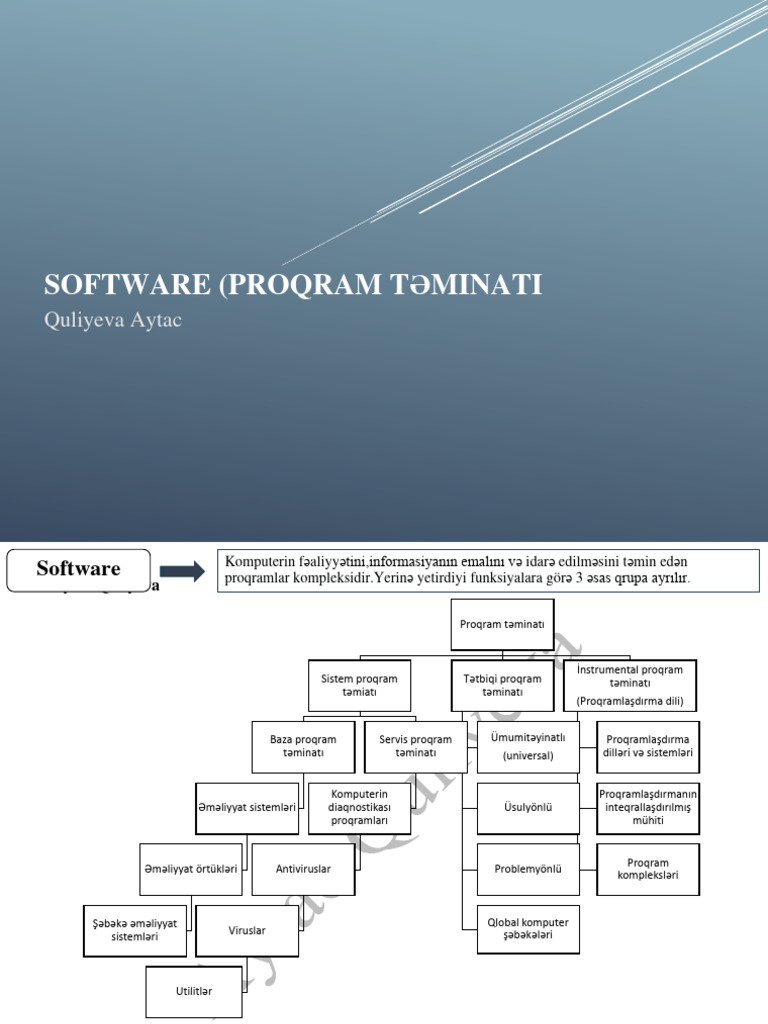 Proqram Təminatı - Kopya | PDF