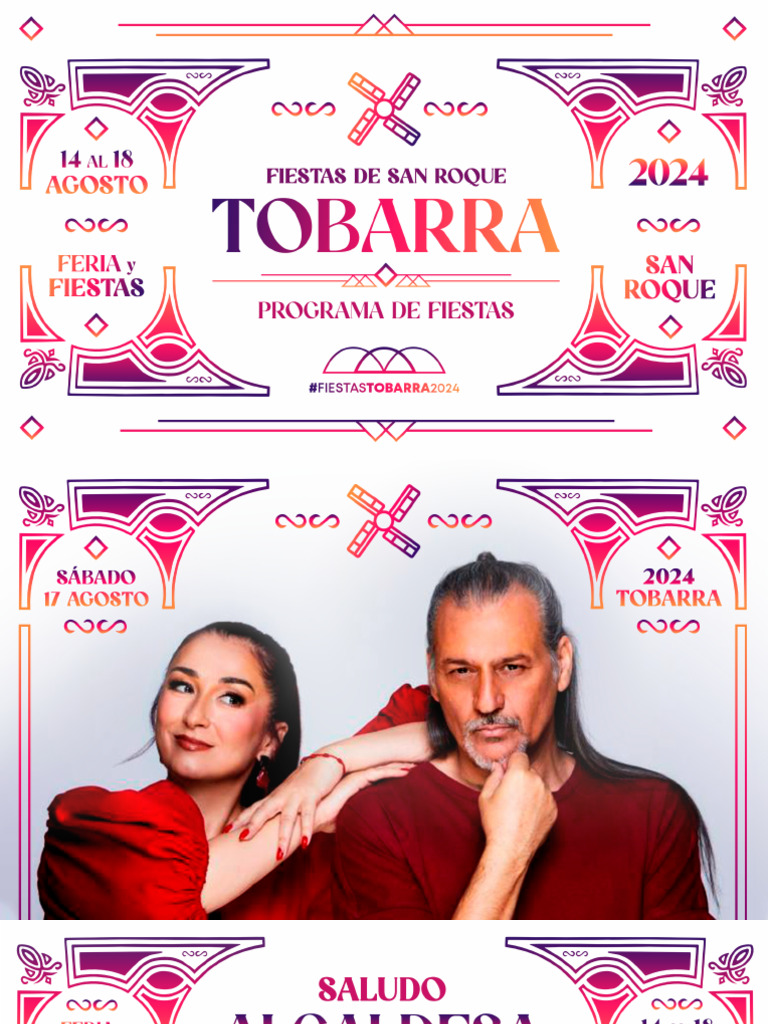 Programa Fiestas SAN ROQUE 2024 | PDF