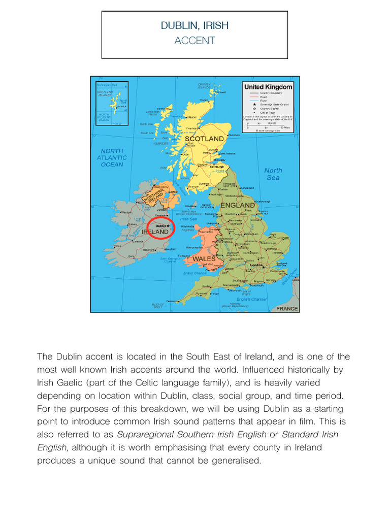 Dublin Accent | PDF | Irish Language | Languages