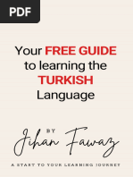 Complete Turkish Beginner To Intermediate Course | PDF