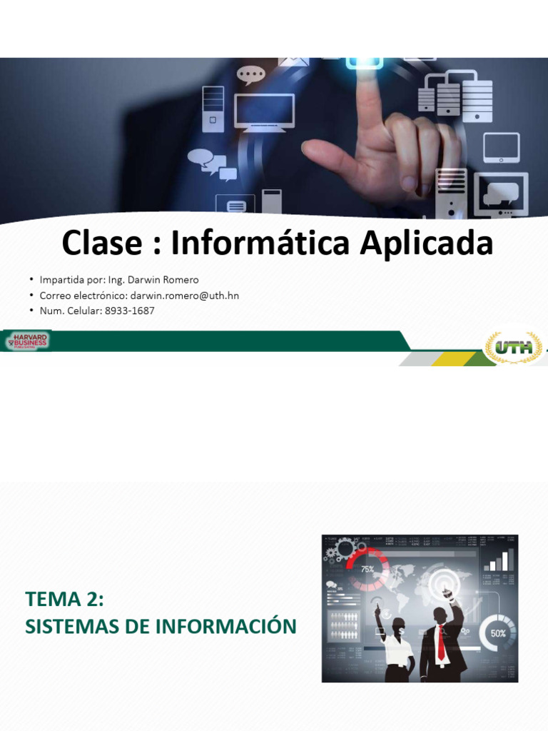 Tema 2-Sistemas de Informacion (Primer Parcial) | PDF | Sistema de informacion | Sistema de ...