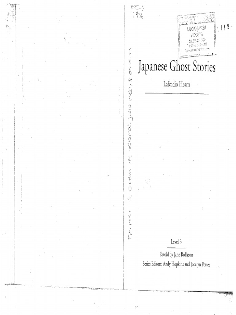Japanese Ghost Stories | PDF