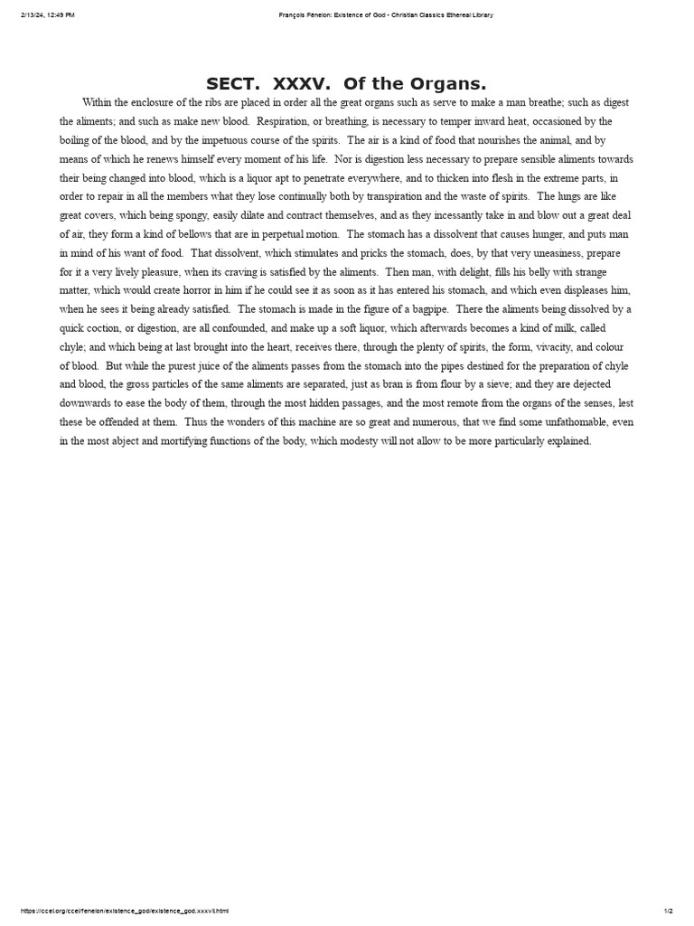 SECT. XXXV. of The Organs | PDF