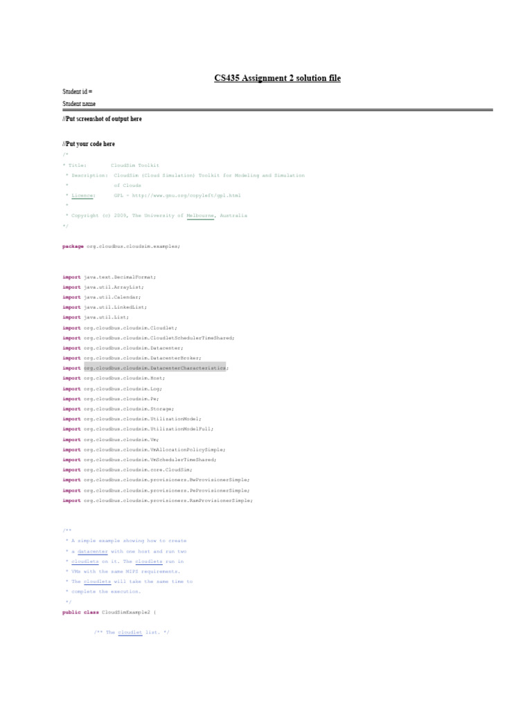 Spring 2024 - CS435 - 2 - bc21012345 | PDF | Virtual Machine | Computer Data Storage