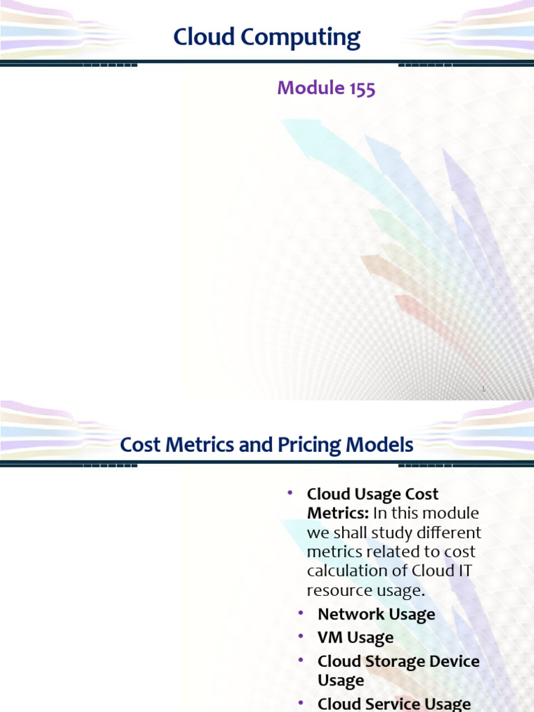 Module 155-164 | PDF | Cloud Computing | Scalability