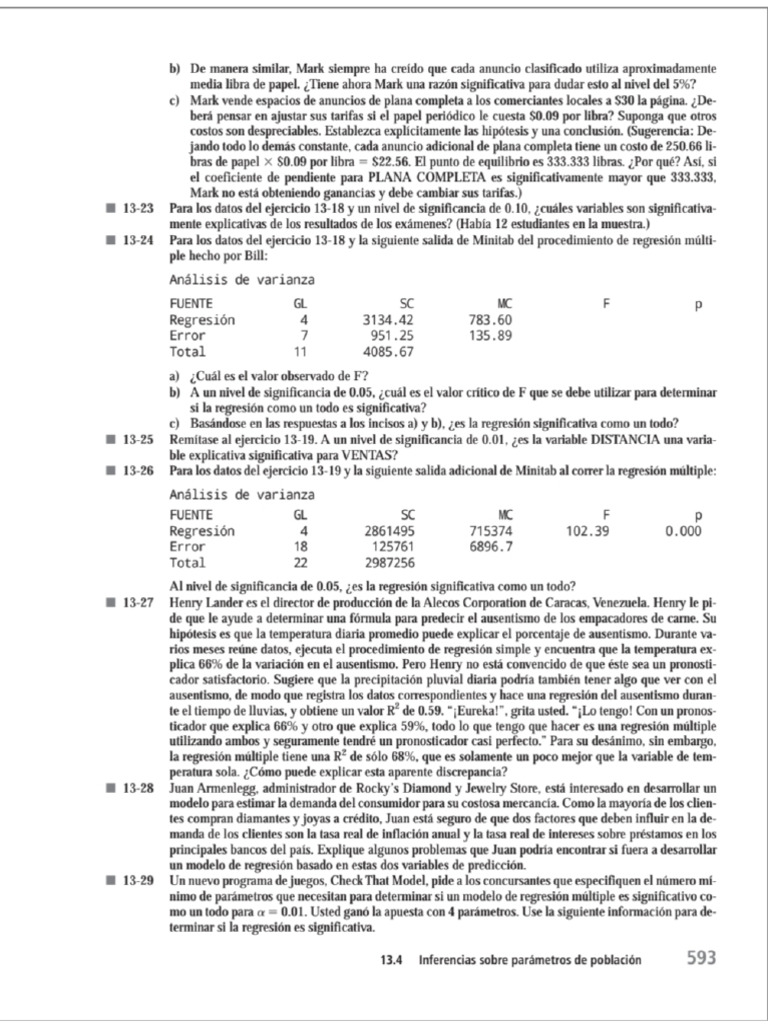 Regresion Multiple y Modelado | PDF