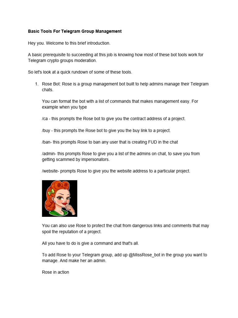 Basic TG Bots PT. 1 | PDF | Web 2.0 | Computing