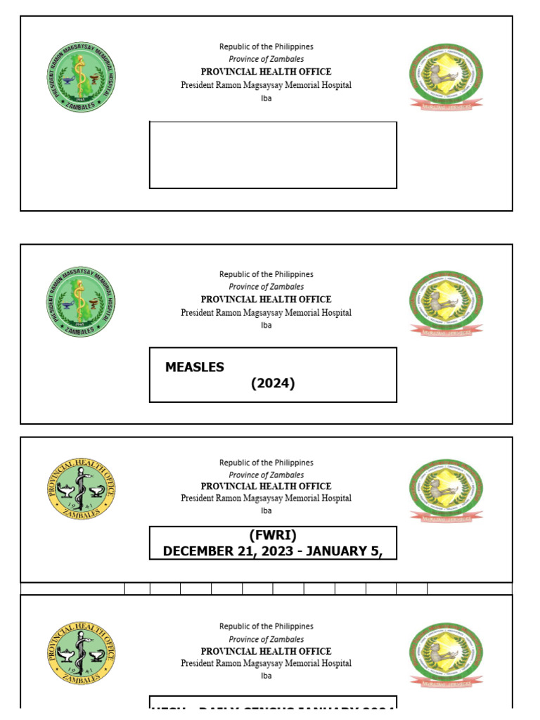 Pidsr Folder Label | PDF | Hiv/Aids | Mycoplasma