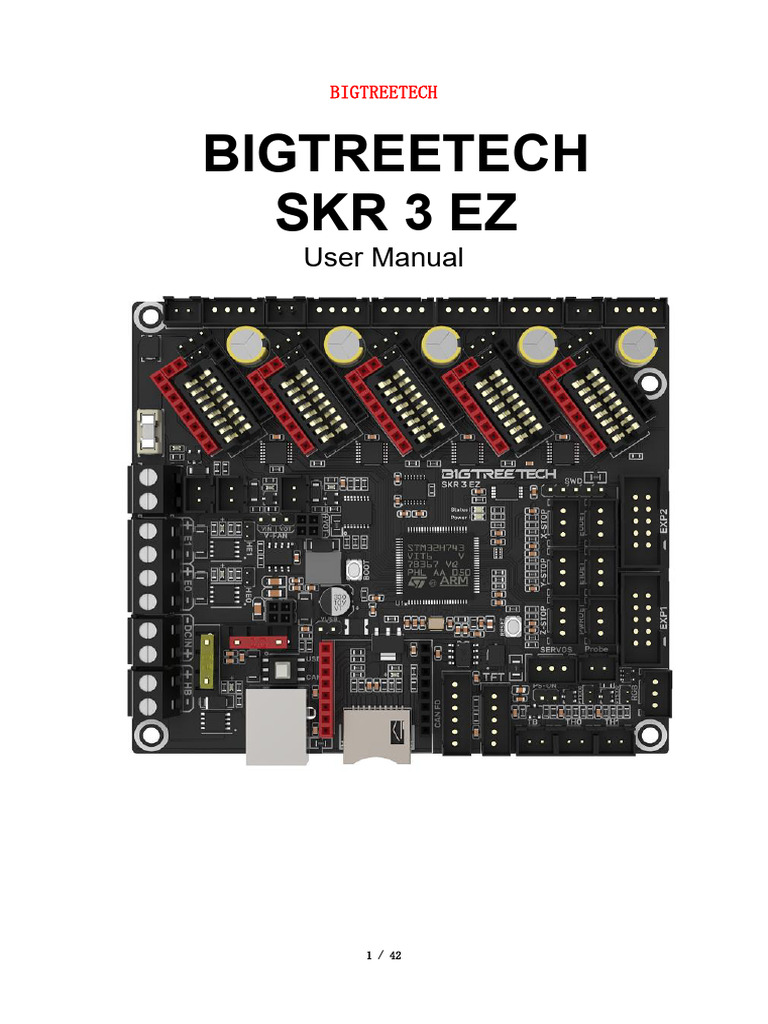 Bigtreetech SKR 3 Ez User Manual | PDF | Raspberry Pi | Booting