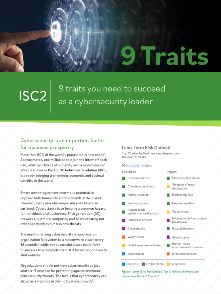 9 Essential Traits for Cybersecurity Leaders | PDF | Computer Security ...
