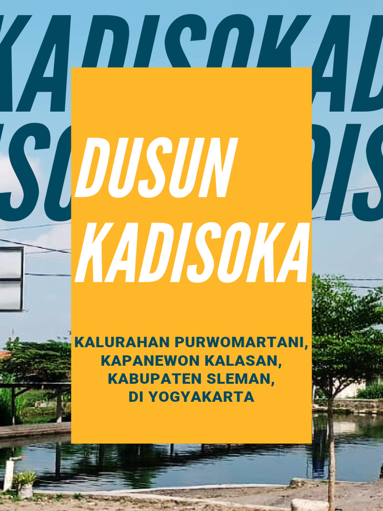 Informasi Dusun Kadisoka Sleman | PDF