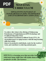 The TLE TVL Framework Overview of SHS TVL | PDF | Curriculum ...