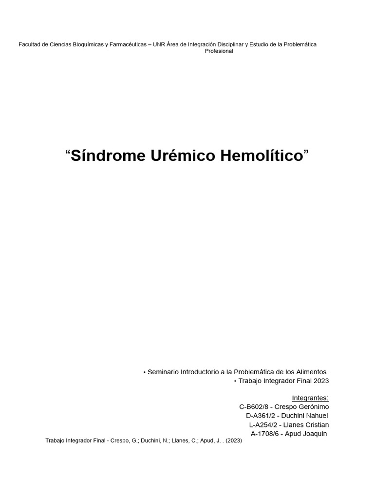 Tif 2 | PDF | Alimentos | Especialidades Medicas