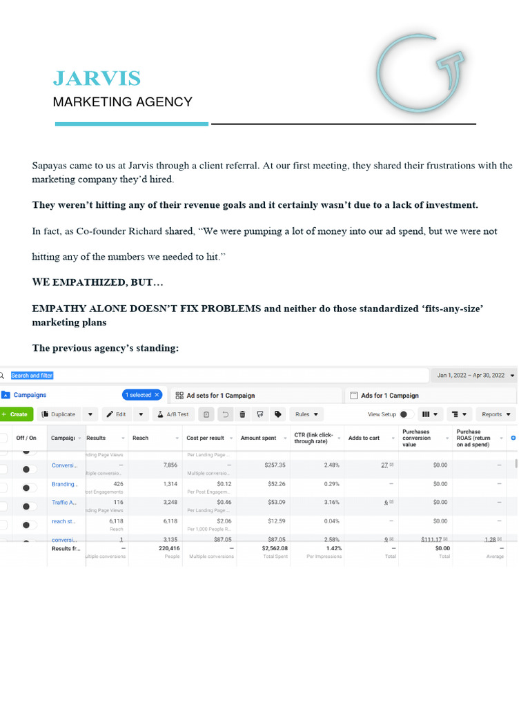Jarvis SMM Case Study | PDF | Marketing | Business Economics