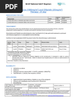 Modified Folfox 6 Therapy 14 Day | PDF | Chemotherapy | Colorectal Cancer